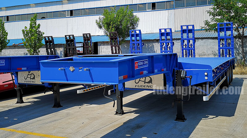 Lowbed Trailer For Sale | Lowboys | Low Loader Trailer - Fudeng Automobile