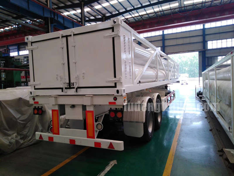 CNG Tube Skids | CNG Jumbo Tube Semi Trailers Factory in China