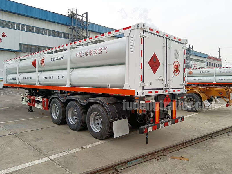 CNG Tube Skids | CNG Jumbo Tube Semi Trailers Factory in China