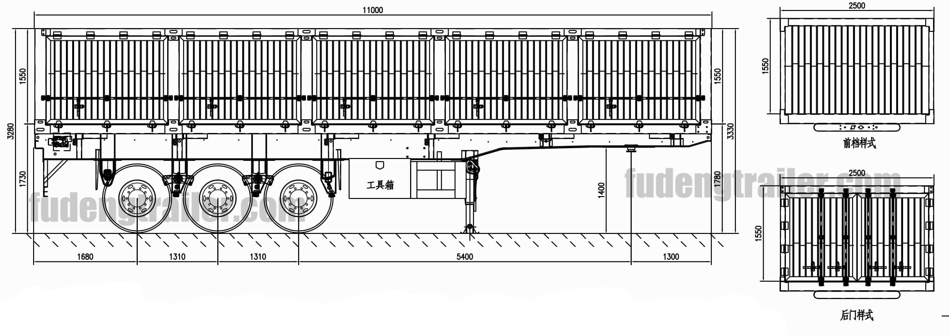 Side Tippers Made In China | General Transport Coal, Fertilizer, Sand ...