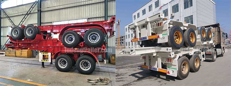 20FT Container Skeletal Chassis Trailer