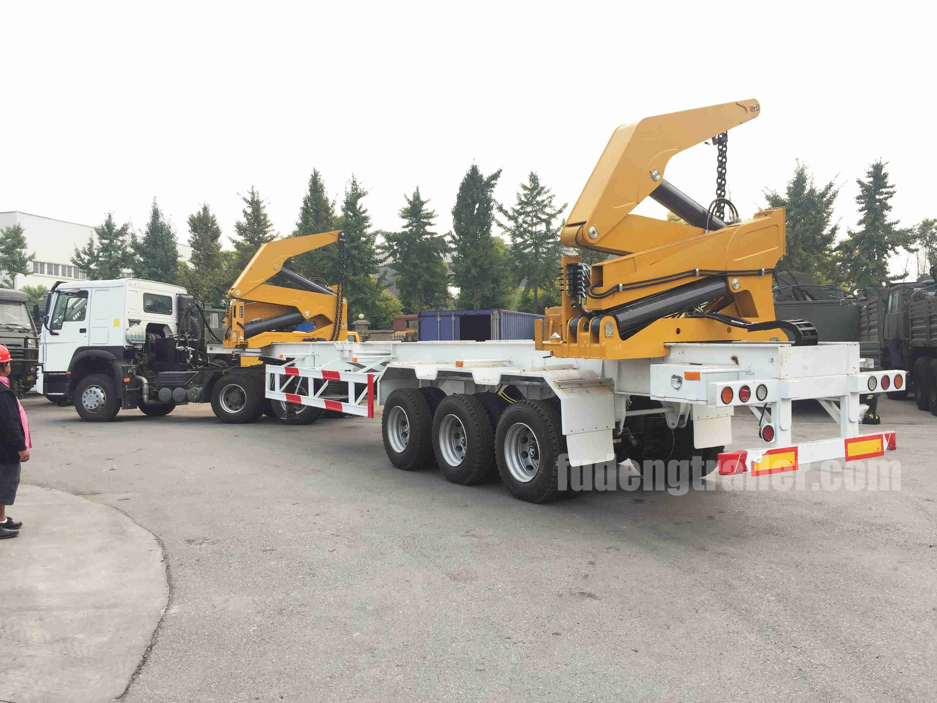 Sidelifter Trailer | Sideloaders | Container Side Lifter Truck Trailer