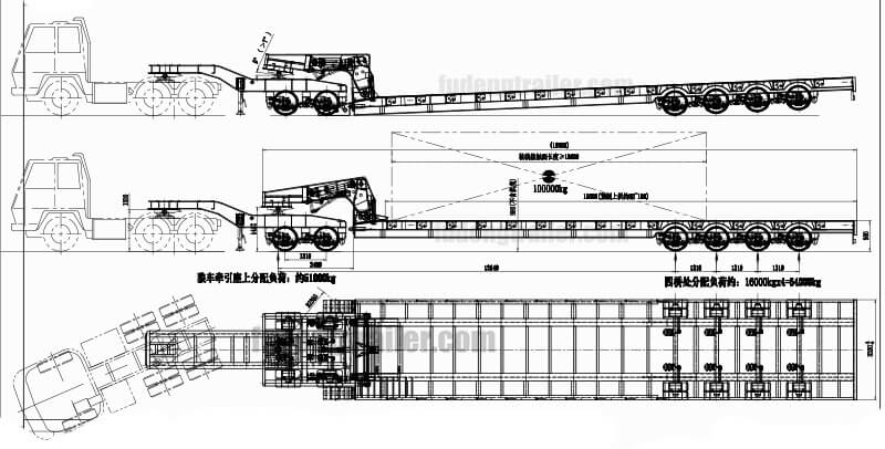 RGN Lowboy Trailer | Mining Removable Gooseneck Lowboy | Heavy Haul ...