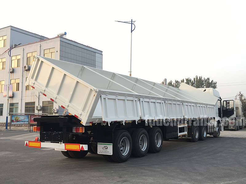 Heavy Duty Side Tippers For Stones, Gravel, Coal Transport.