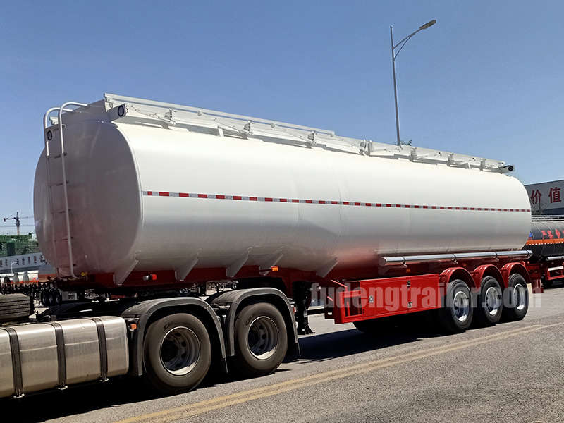 50K Liters Aluminium Tanker Trailer - Buy Fuel tank semi trailer ...