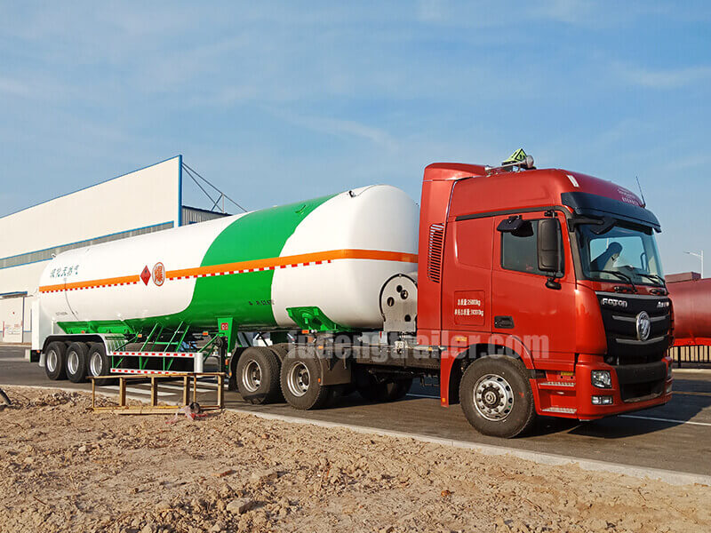LNG Transport Trailers For Sale | LNG Tank Semi Trailer Manufacturer in ...