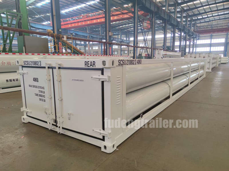 20 Foot 40FT CNG Tube Container Bundle - 8 Tubes 10 Tubes 12 Tubes